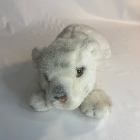 Russ | Toys | Russ Berrie Classic Plush White Tiger Siberian 8 Stuffed ...